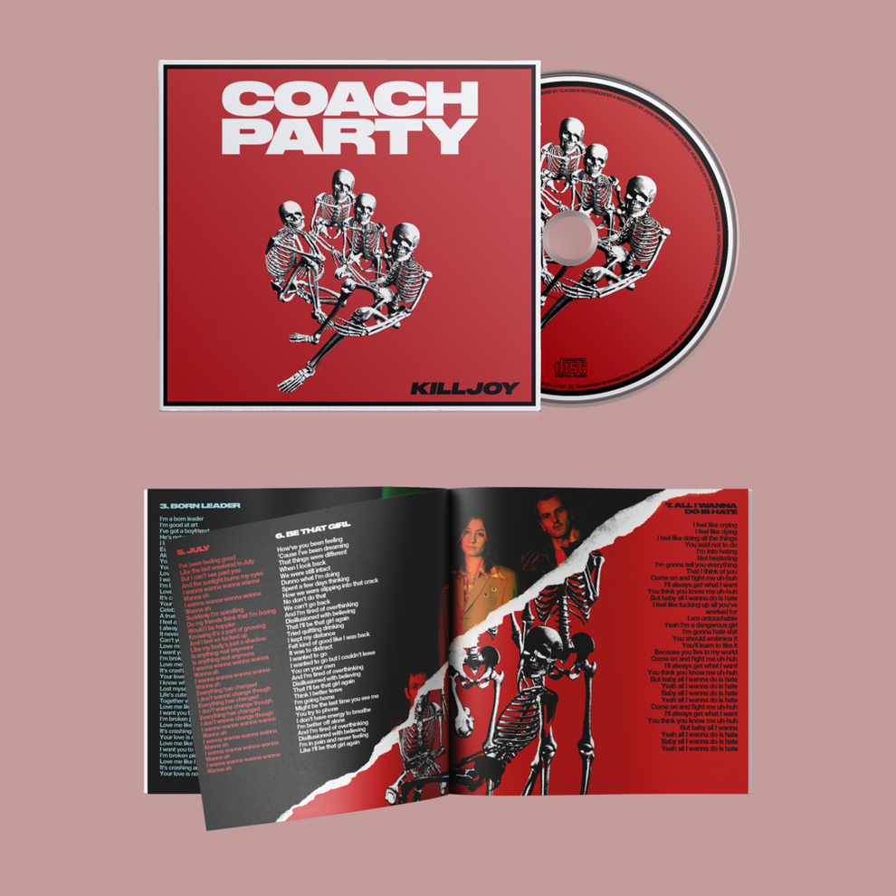KILLJOY - CD | Coach Party Official Store – Coach Party Official Site