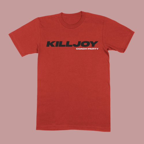 KILLJOY Red Tour T-shirt | Coach Party Official Store – Coach Party ...